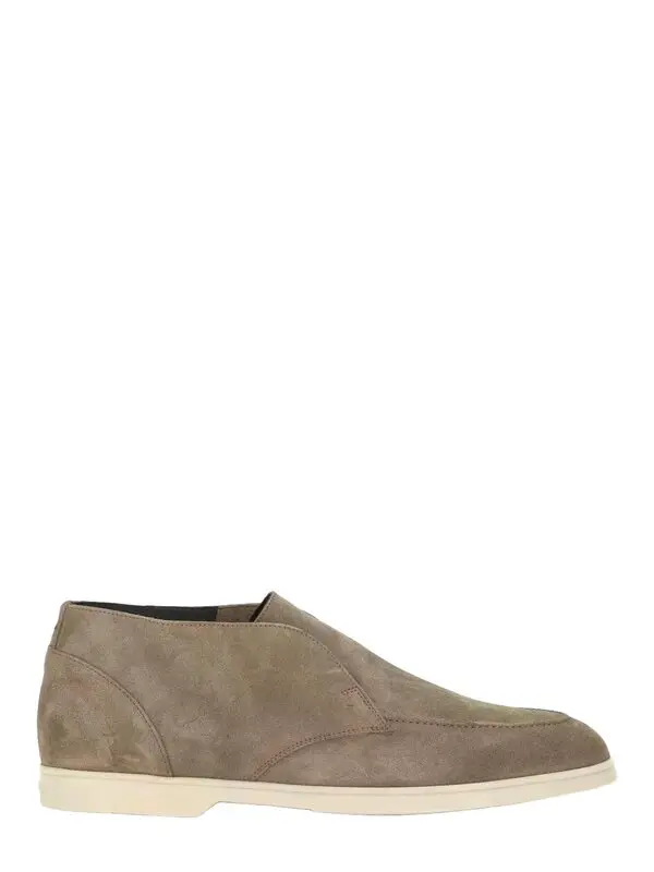 DOUCAL'S Suede Slip-on Desert Boots - Brown