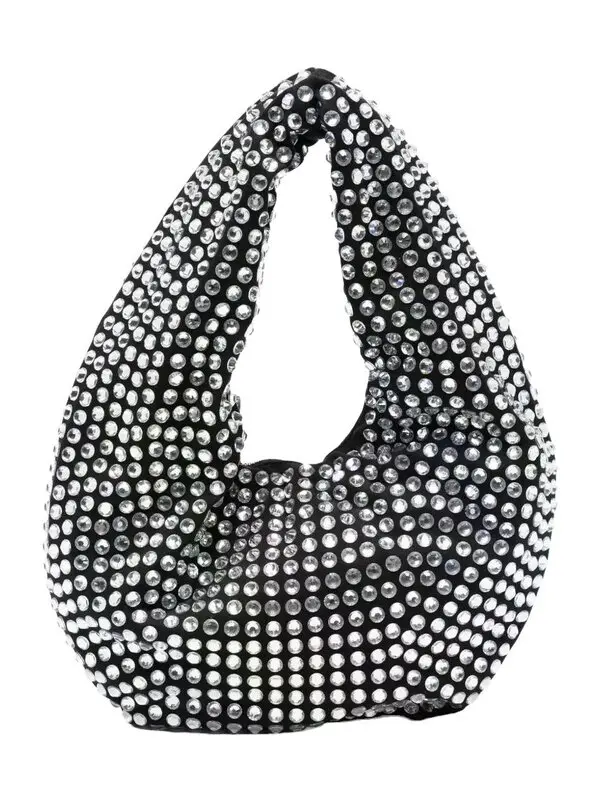 Giuseppe Di Morabito Crystal-embellished Shoulder Bag - Black