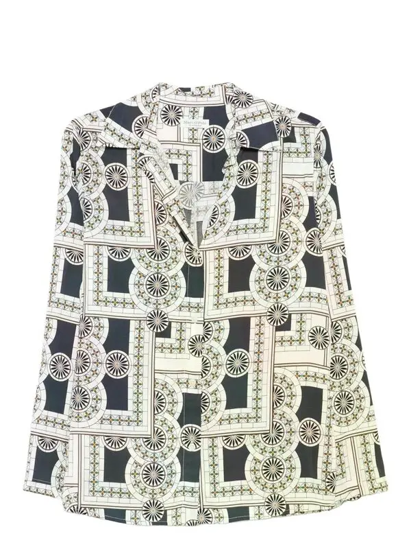 Marc O'polo Geometric-print Shirt - White