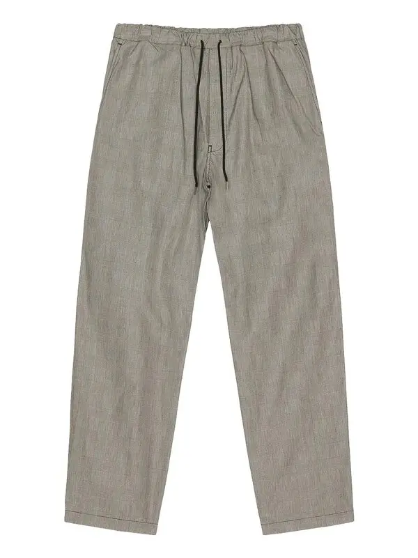 TAKAHIROMIYASHITA THESOLOIST. Easy Pant Type 02 - Black & White Glen Check