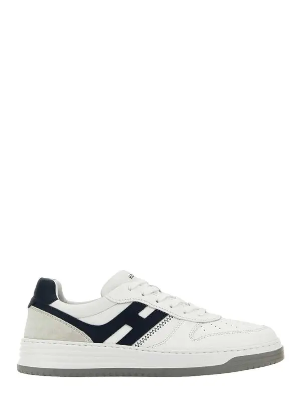 Hogan H630 Leather Sneakers - White