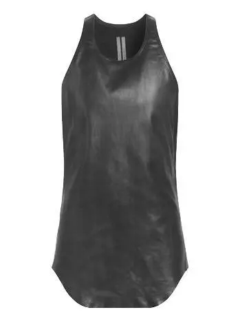 Rick Owens Lambskin Tank Top - Black