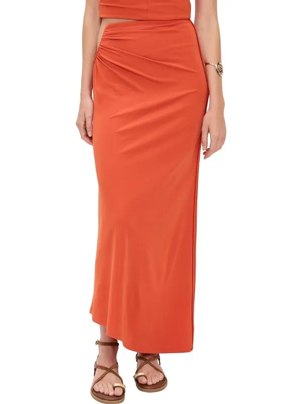 Significant Other Shelby Maxi Skirt - Rust