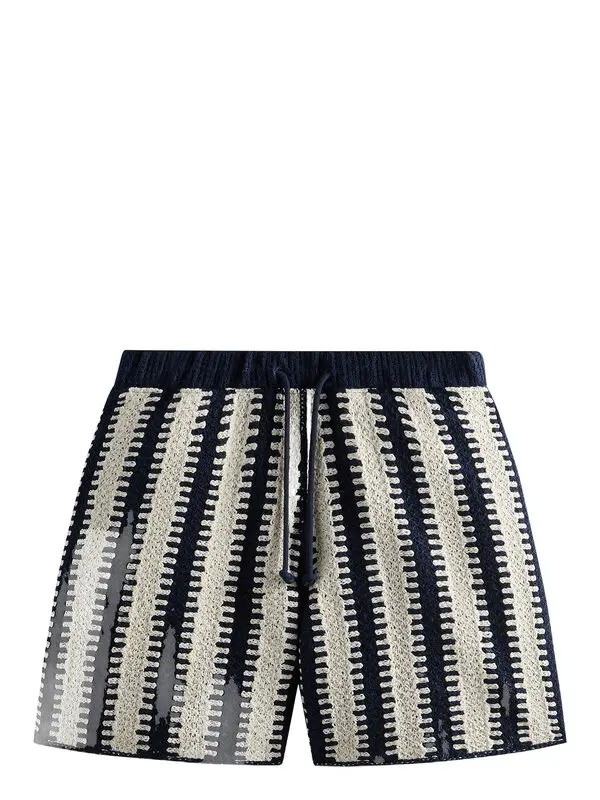 Kith Crochet Curtis Short - Blue