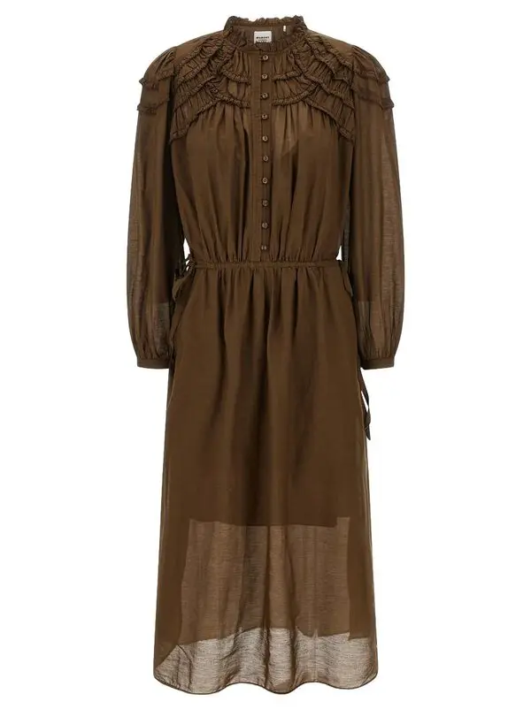 Isabel Marant Charissa Shirt Dress - Green