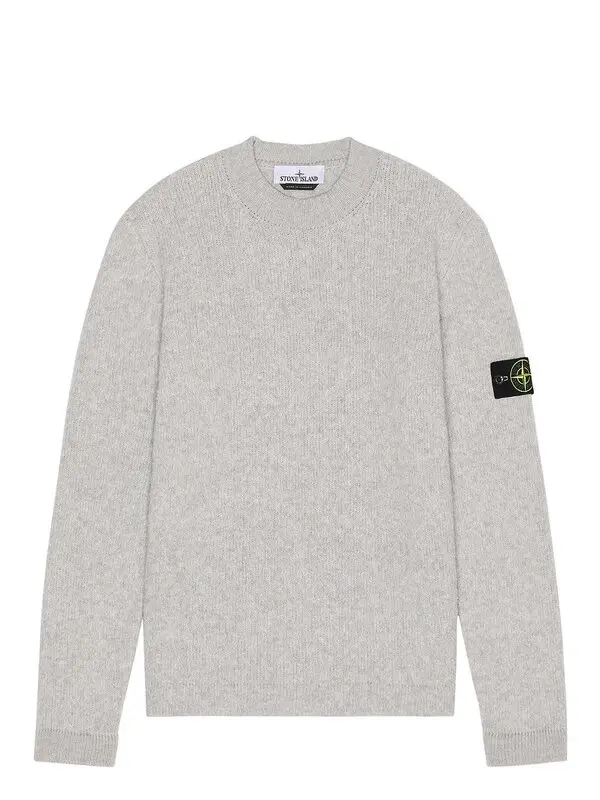 Stone Island Sweater - Melange Grey