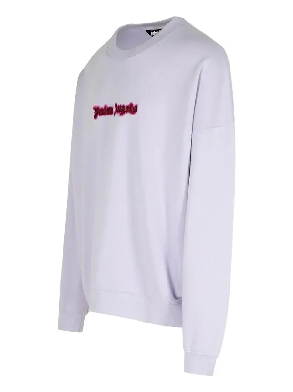 Palm Angels Cotton Sweatshirt - Liliac
