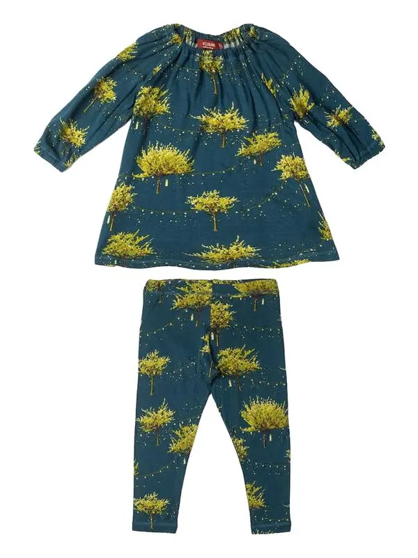 MILKBARN Dress And Legging Set - Firefly