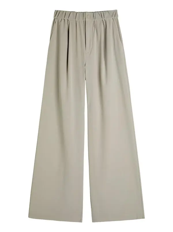 Varley Kayson Wide-leg Trousers - Sage