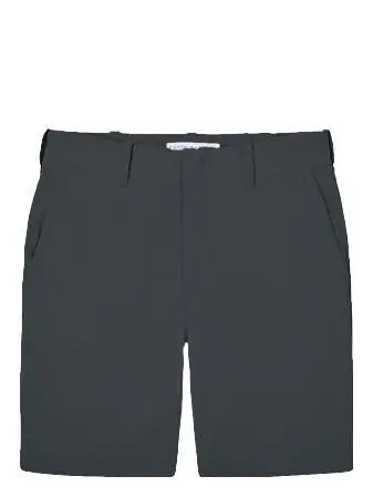 PETER MANNING 7-inch Inseam Tech Shorts - Graphite