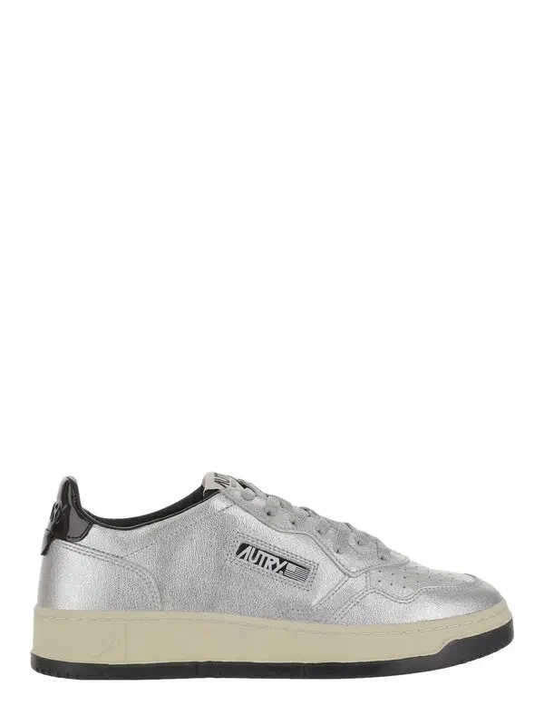 AUTRY Metallic Sneakers - Silver