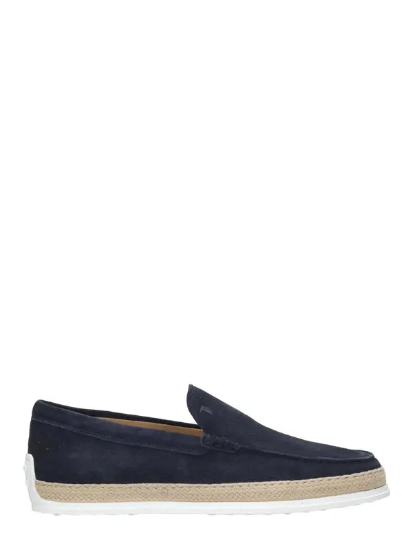 TOD'S Suede Leather Sneakers - Blue