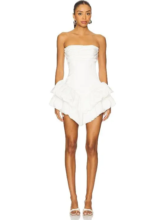 Nbd Emilia Mini Dress - Ivory