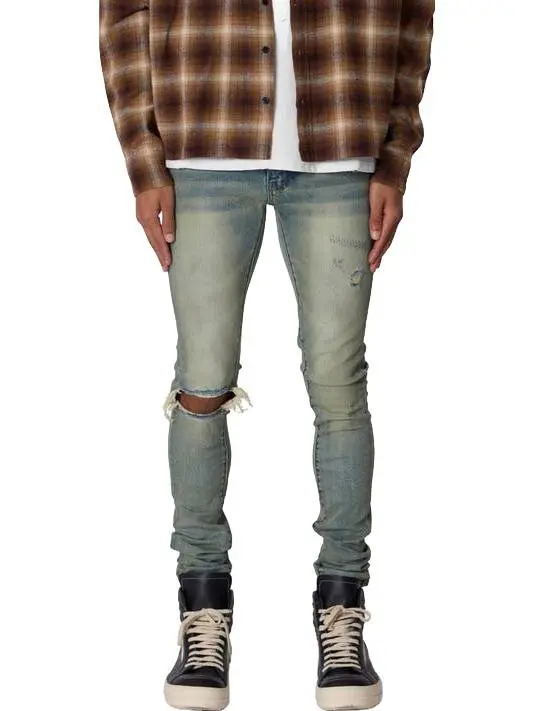 Mnml Dusted Skinny Jeans - 4th Day Sun Washed Blue