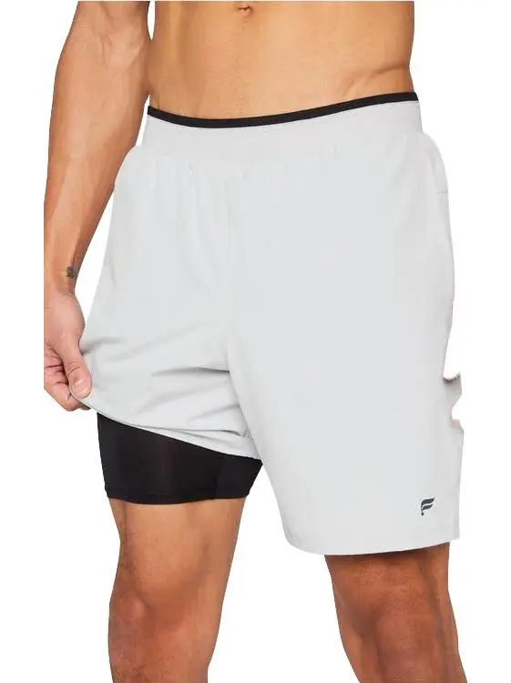 FABLETICS Fundamental Short Ii Lined 7 - Mineral Grey