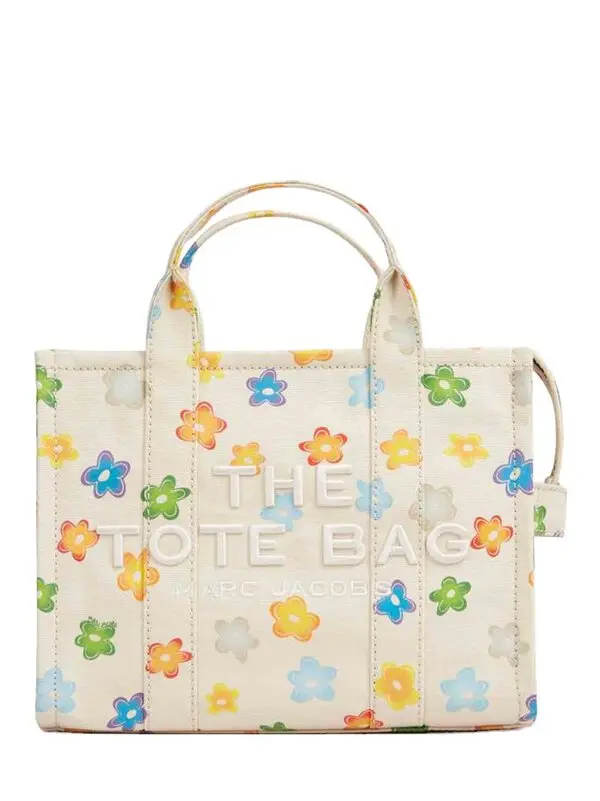 Marc Jacobs The Wild Daisy Canvas Medium Tote Bag - Multicolor