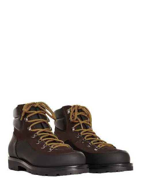 SCAROSSO Hermann Ankle Boots - Dark Brown - Suede