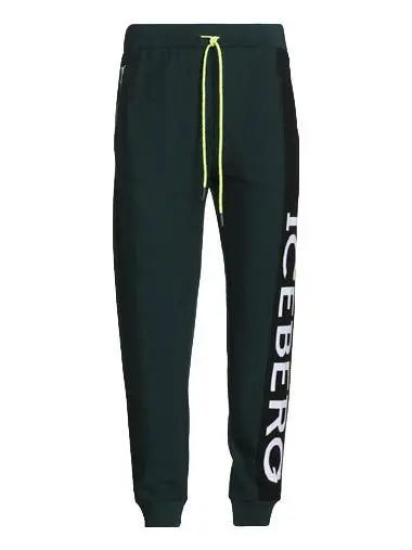 Iceberg Tapered Virgin Wool Blend Pants - Green