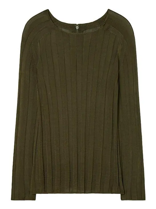 Tory Burch Viscose Sweater - Chocolate Hazelnut