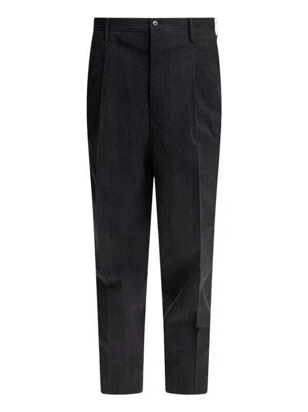 KAPTAIN SUNSHINE Pinstriped Pleated Trousers - Blue