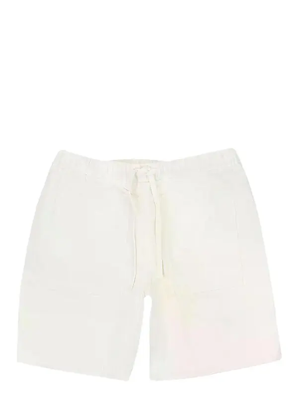 Callipygian Denim Shorts - White