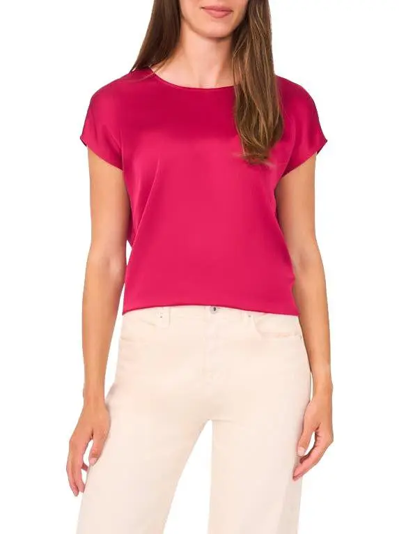 Halogen Charmeuse Top - Vivacious