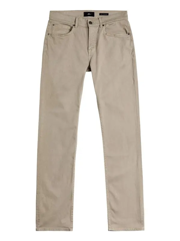 7 For All Mankind The Straight Jeans - Beige