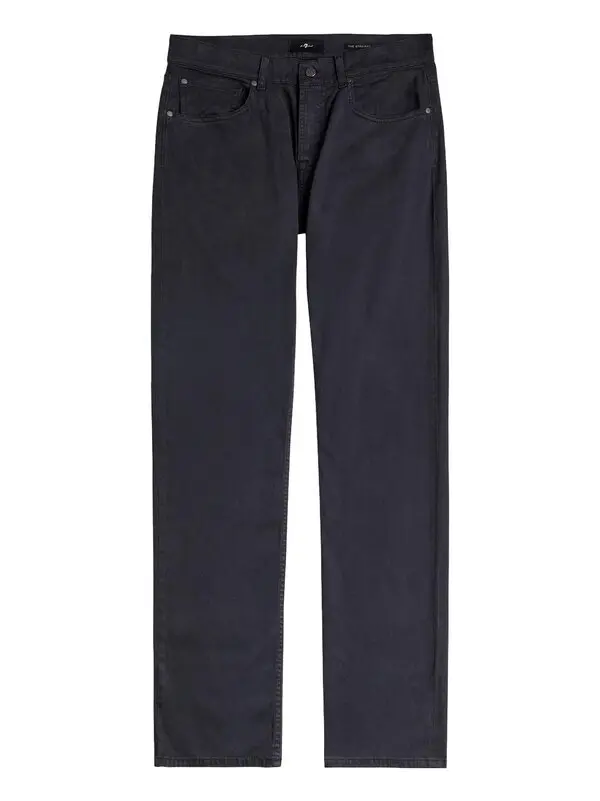 7 For All Mankind The Straight Jeans - Navy