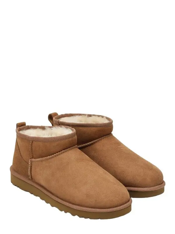 UGG Classic Ultra Mini Ankle Boots - Brown
