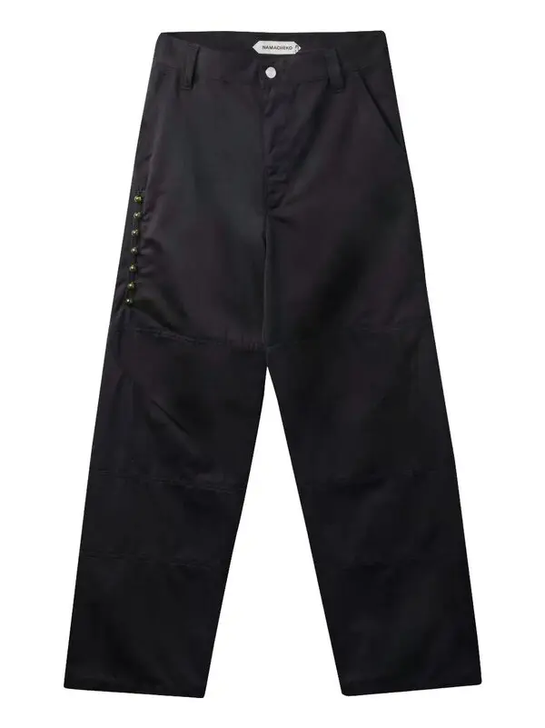 NAMACHEKO Embellished Panelled Trousers - Grey
