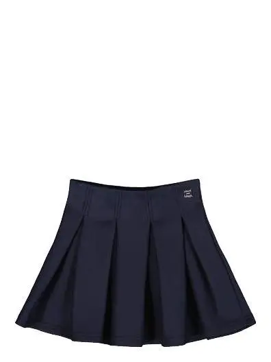 DEUX PAR DEUX Pleated Milano Skirt - Navy Blue