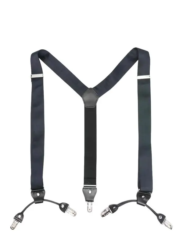 BENCIVENGA Leather-details Braces - Blue