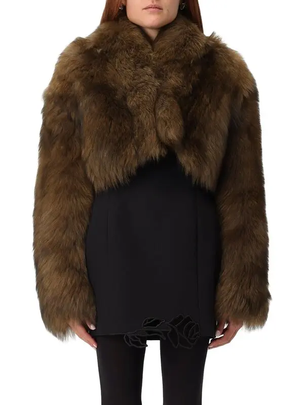 Blumarine Fur Coat - Black