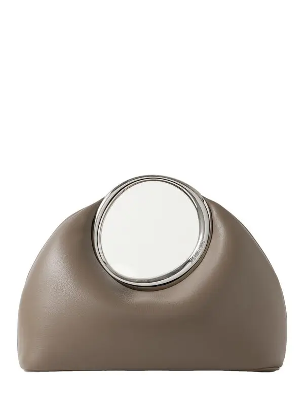 Jacquemus The Calino Small Leather Tote - Brown