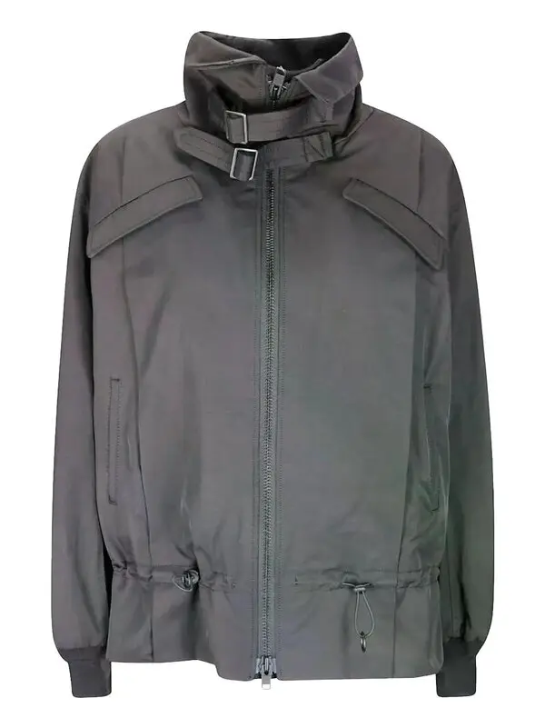 Yohji Yamamoto Shirring Twill Jacket - Black