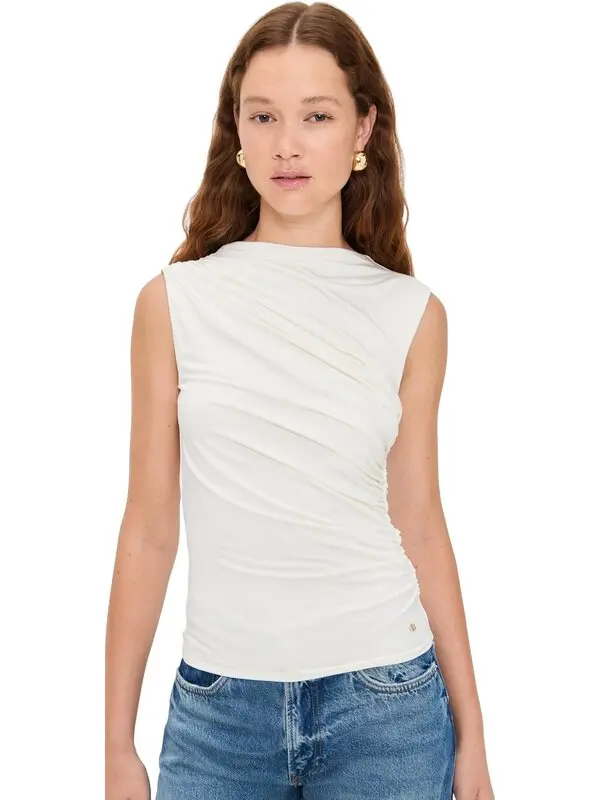 ANINE BING Lucia Top - Ivory
