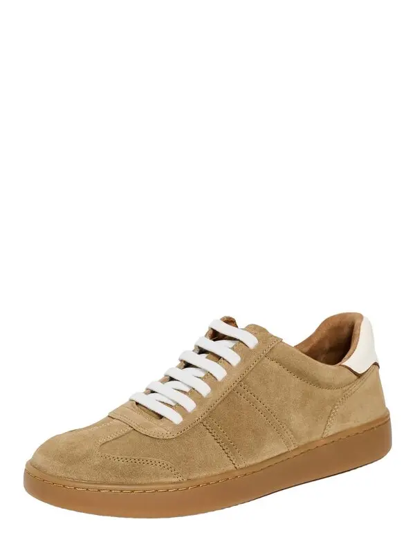 Allen Edmonds Ludlow Suede Sneakers - Desert Tan
