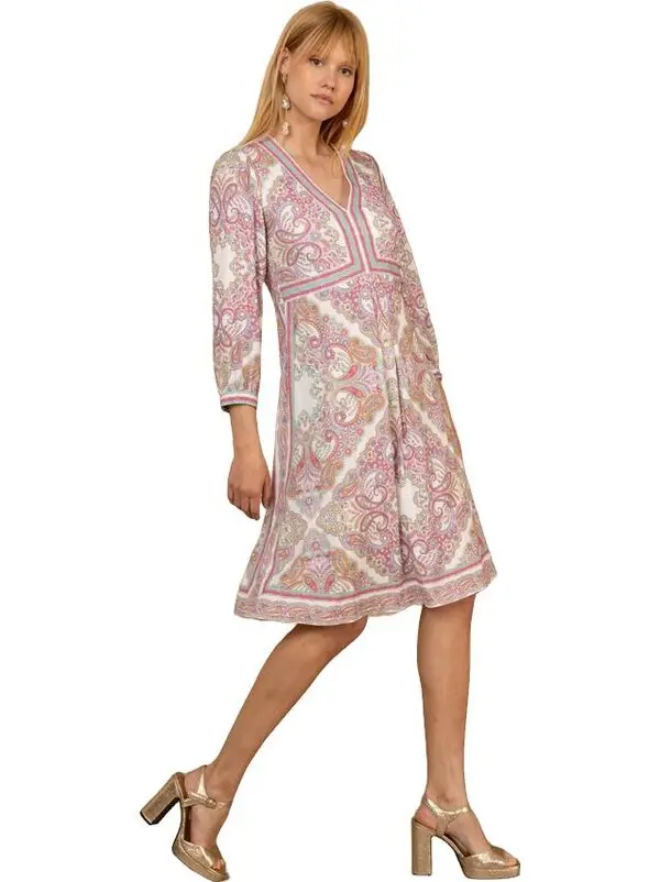 Hale Bob Zariyah Jersey Midi Dress - Neutral
