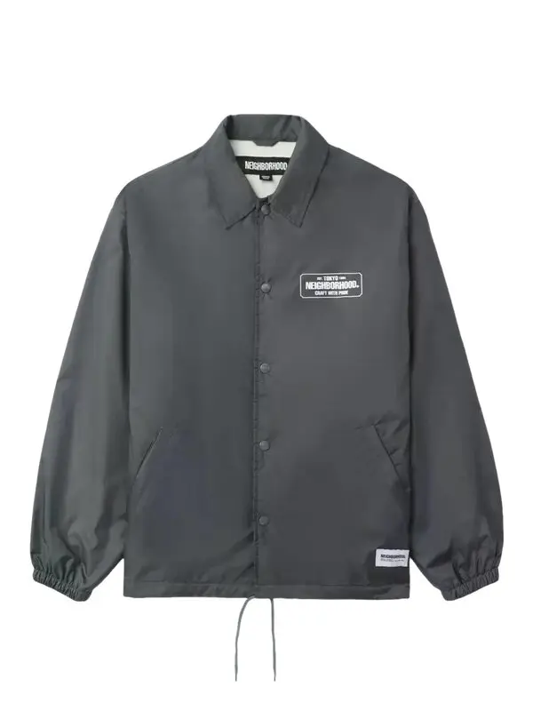 NEIGHBORHOOD Logo-patch Jacket - Grey
