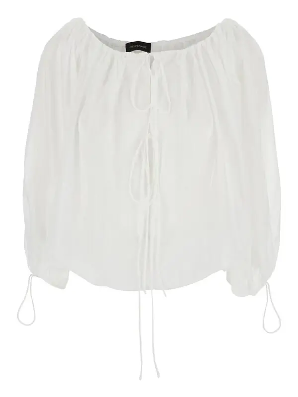Andamane Wilma Cotton Top - White