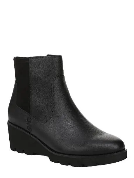 Vionic Ariana Platform Wedge Bootie - Black