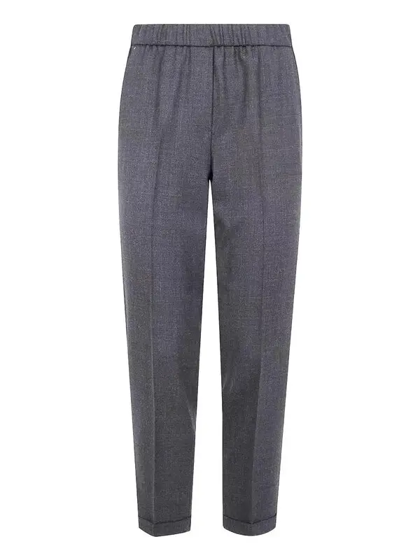 Antonelli Firenze Elastic-waist Trousers - Grey