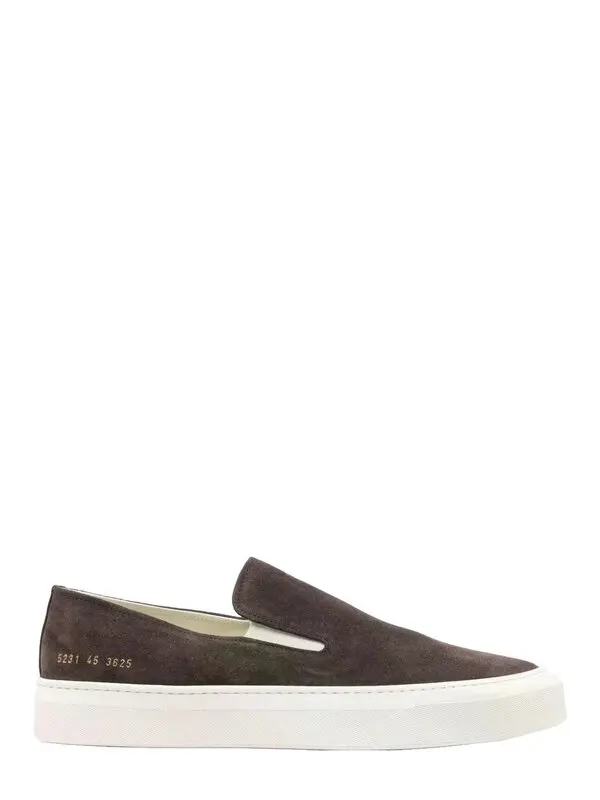 COMMON PROJECTS Suede Slip-on - Brown