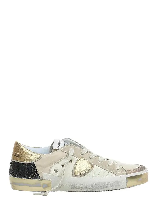 Philippe Model Lace Up Sneakers - Pop Metal_sable'' Noir
