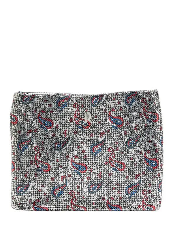 Rabanne Paisley Pouchette - Cream