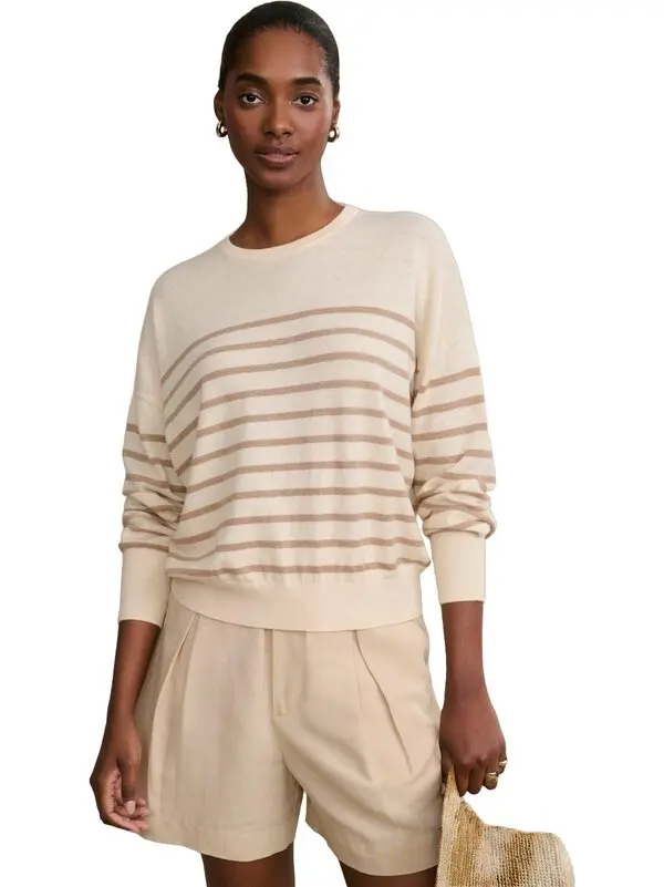 Jenni Kayne Avery Crewneck Top - Multicolor,stripe