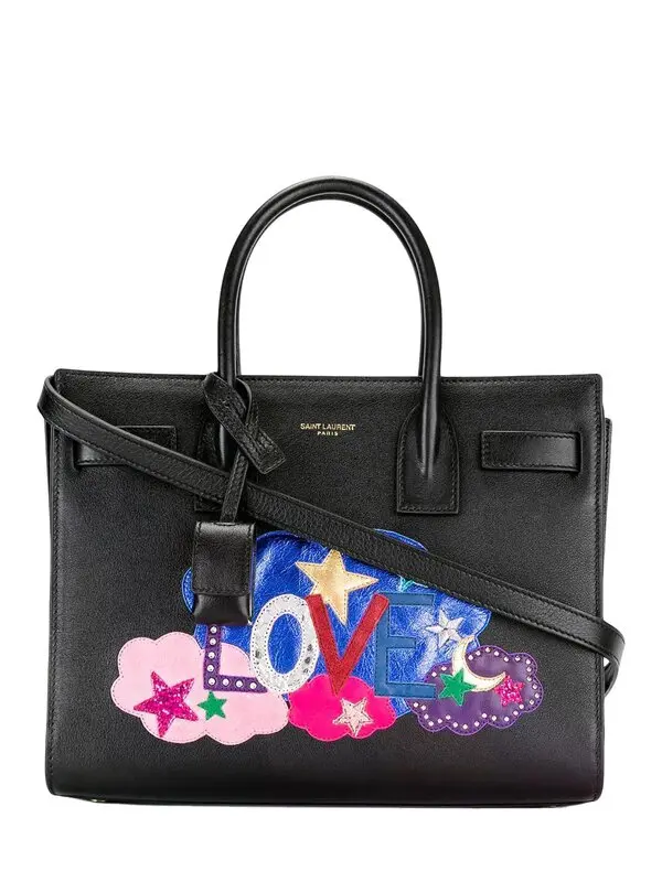 Saint Laurent Sac De Jour Love Baby Tote - Black