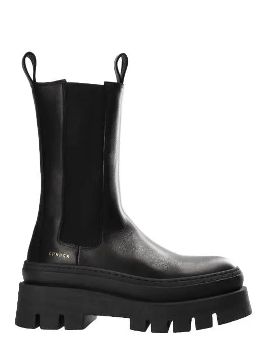 SUMMERY COPENHAGEN Mid-height Chelsea Boots - Black
