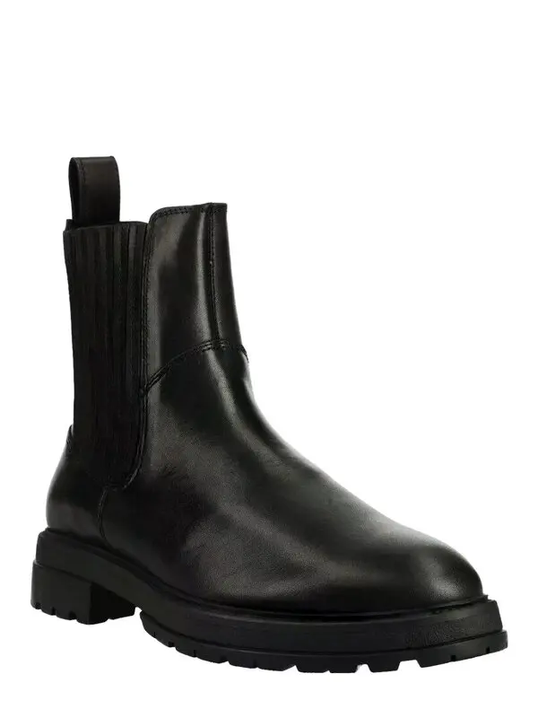 VAGABOND SHOEMAKERS Elastic-panel Leather Boots - Black