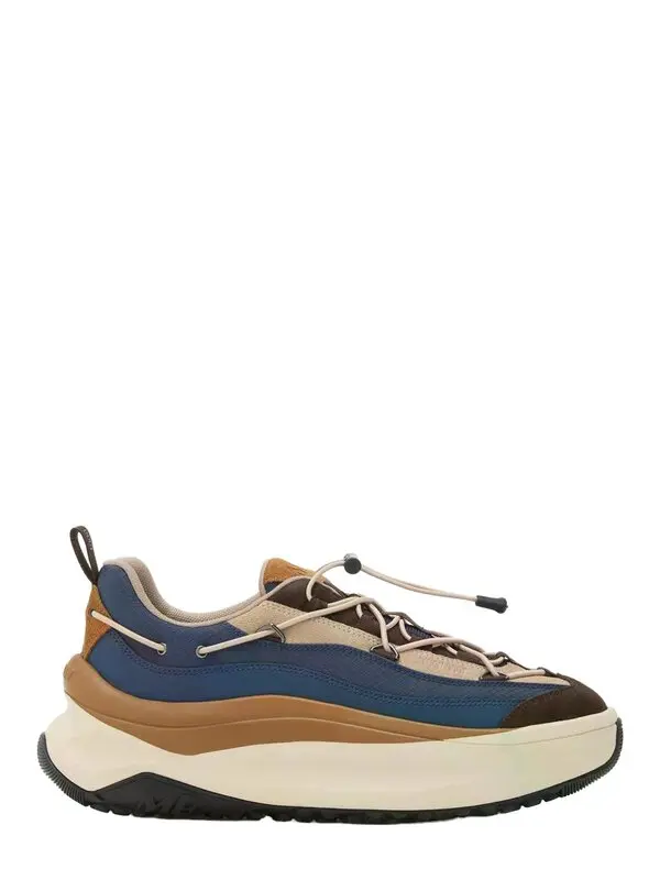 Moon Boot Panelled Platform Sneakers - Blue